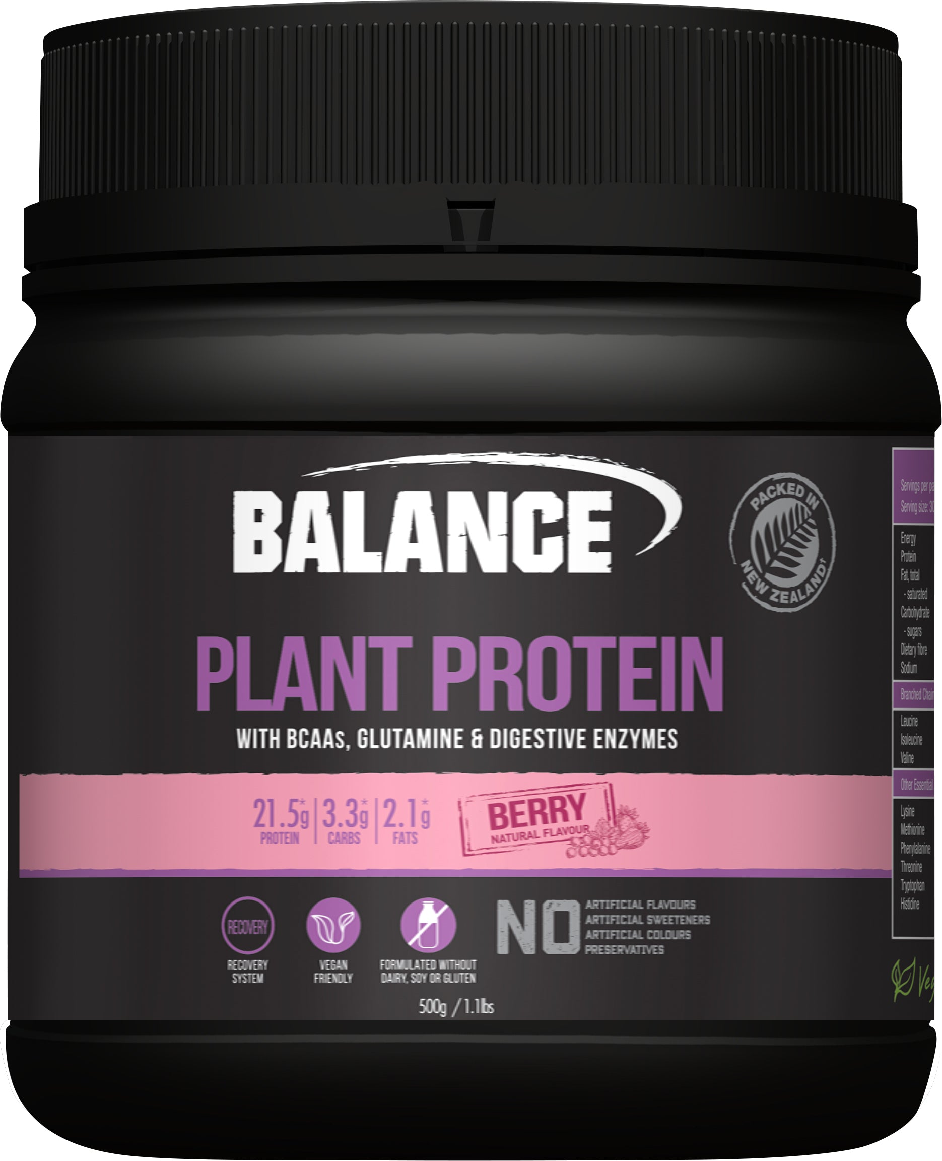 Balance Plant Protein – Balance Sports Nutrition